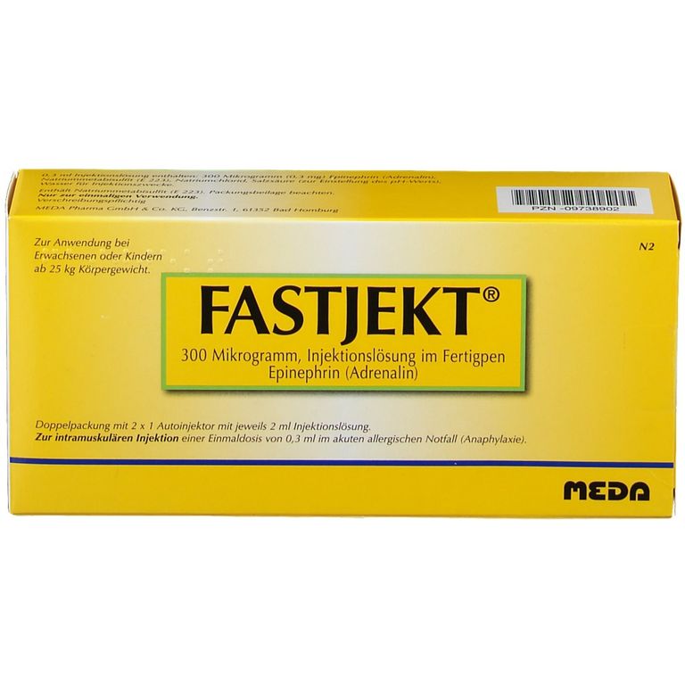 FASTJEKT® 300 µg 2 St mit dem E-Rezept kaufen - Shop Apotheke