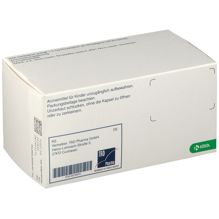 Nimvastid® 1,5 mg 112 St mit dem E-Rezept kaufen - Shop Apotheke