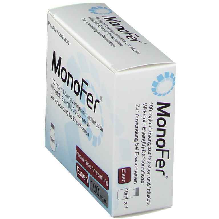 MonoFer® 100 mg/ml 1x10 ml mit dem E-Rezept kaufen - Shop Apotheke