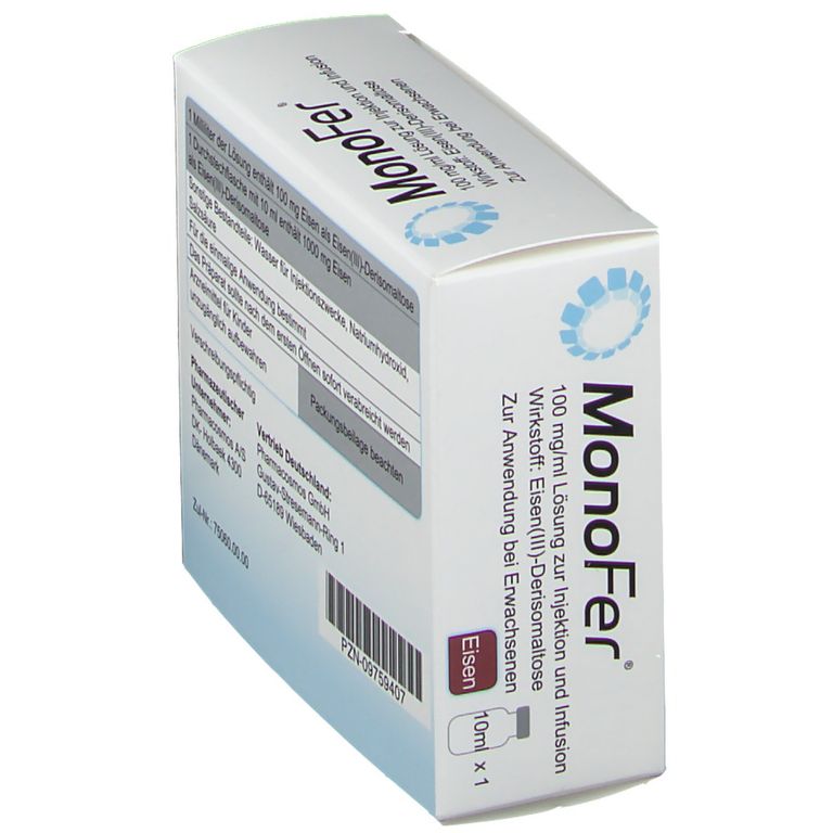 MonoFer® 100 mg/ml 1x10 ml mit dem E-Rezept kaufen - Shop Apotheke