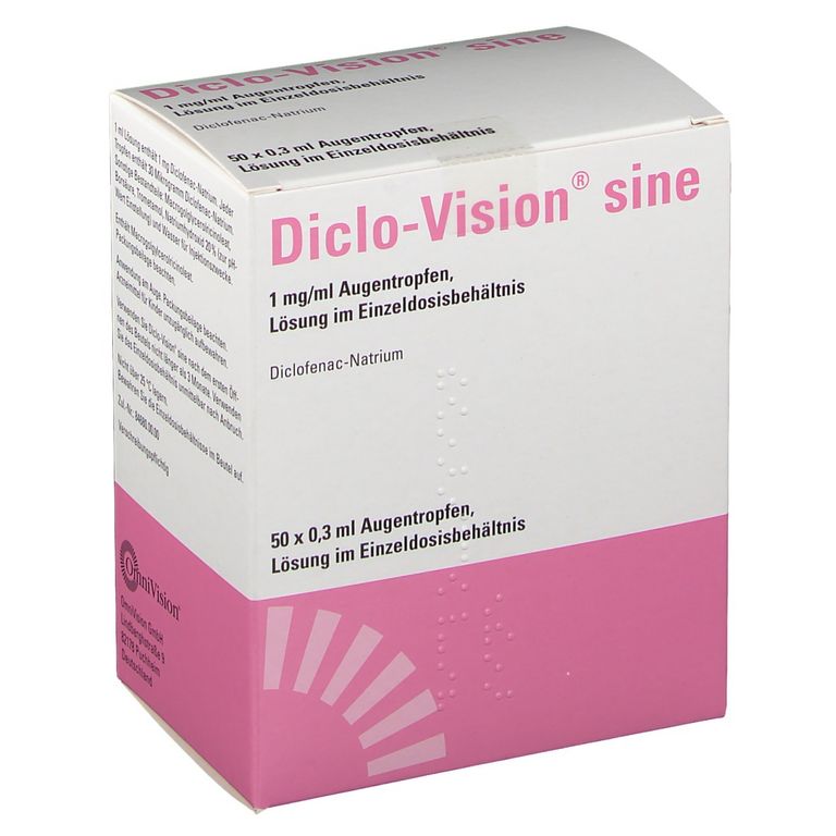 Diclo-Vision® sine 1 mg/ml 50x0,3 ml mit dem E-Rezept kaufen - Shop ...