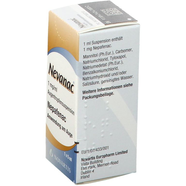 Nevanac® 1 mg/ml 5 ml mit dem E-Rezept kaufen - Shop Apotheke