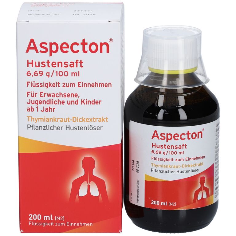 Aspecton® Hustensaft 200 ml - Shop Apotheke