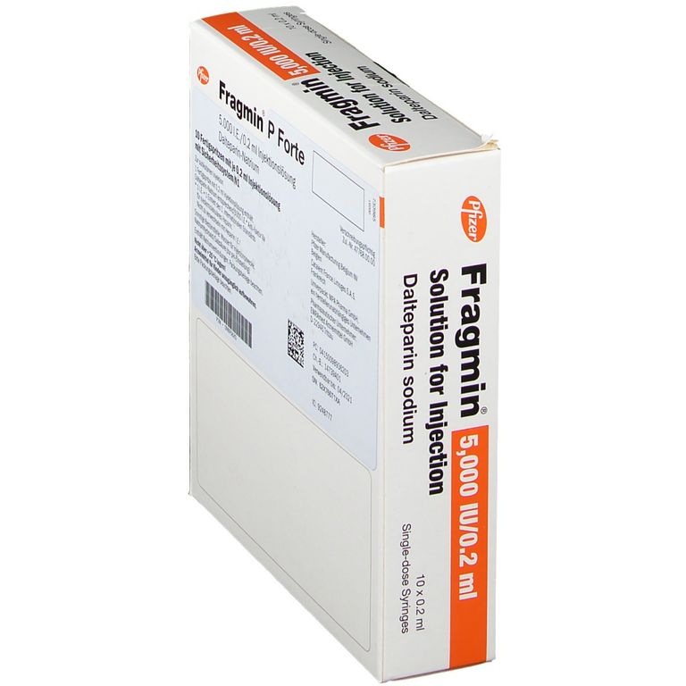 Fragmin® 5000 I.E./0,2 ml 10 St mit dem E-Rezept kaufen - Shop Apotheke