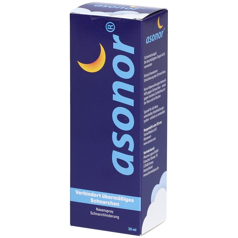 asonor® Nasenspray gegen Schnarchen 30 ml - Shop Apotheke