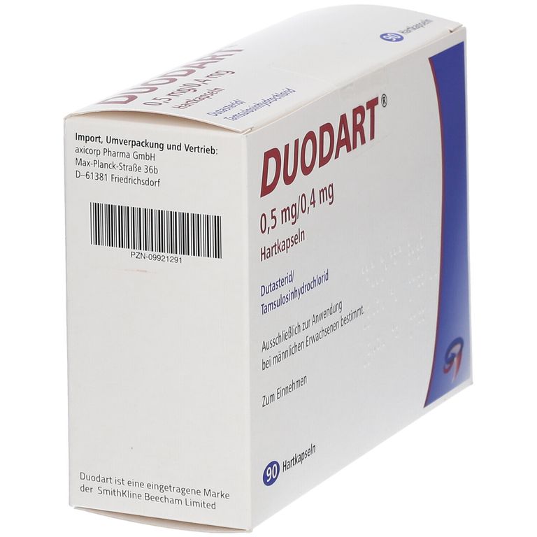 Duodart 0,5 mg/0,4 mg 90 St mit dem E-Rezept kaufen - Shop Apotheke