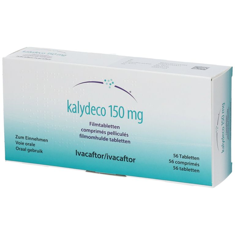 KALYDECO 150 mg Filmtabletten 56 St mit dem E-Rezept kaufen - Shop Apotheke