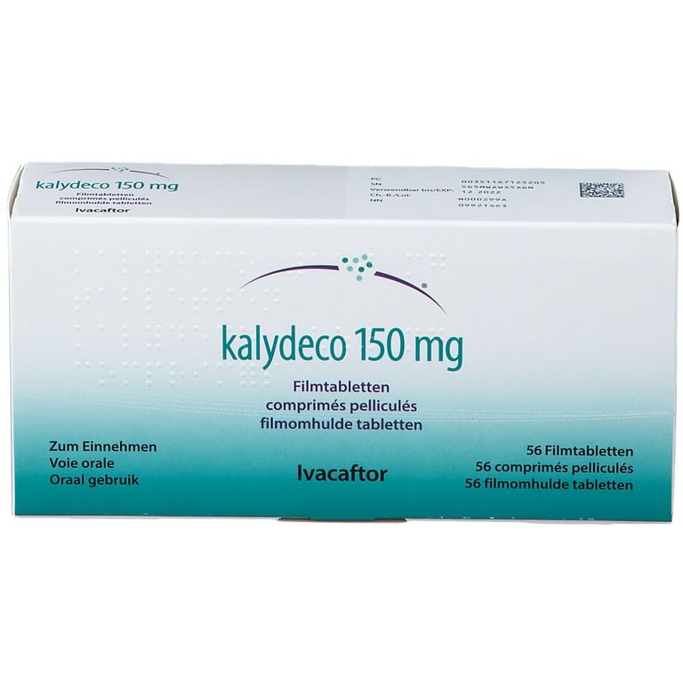 KALYDECO 150 mg Filmtabletten 56 St mit dem E-Rezept kaufen - Shop Apotheke