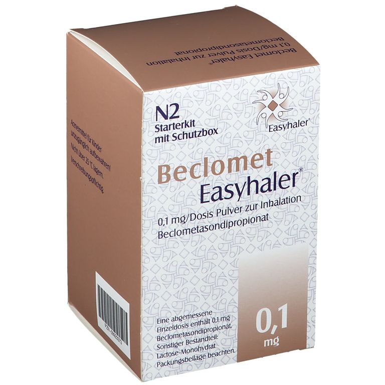 Beclomet Easyhaler® 0,1 mg/Dosis 1 St mit dem E-Rezept kaufen - Shop ...