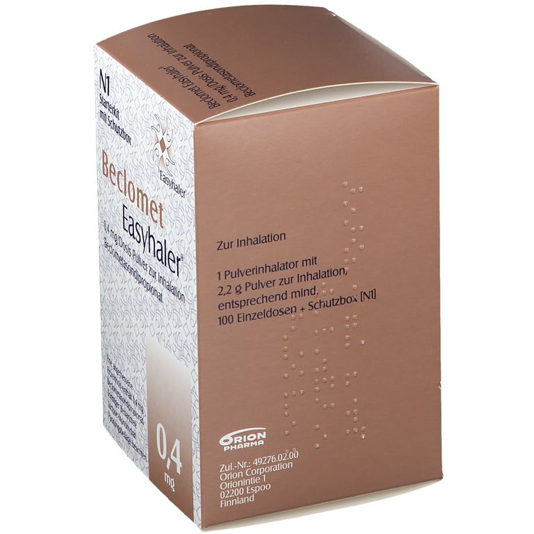 Beclomet Easyhaler® 0,4 mg/Dosis 1 St mit dem E-Rezept kaufen - Shop ...