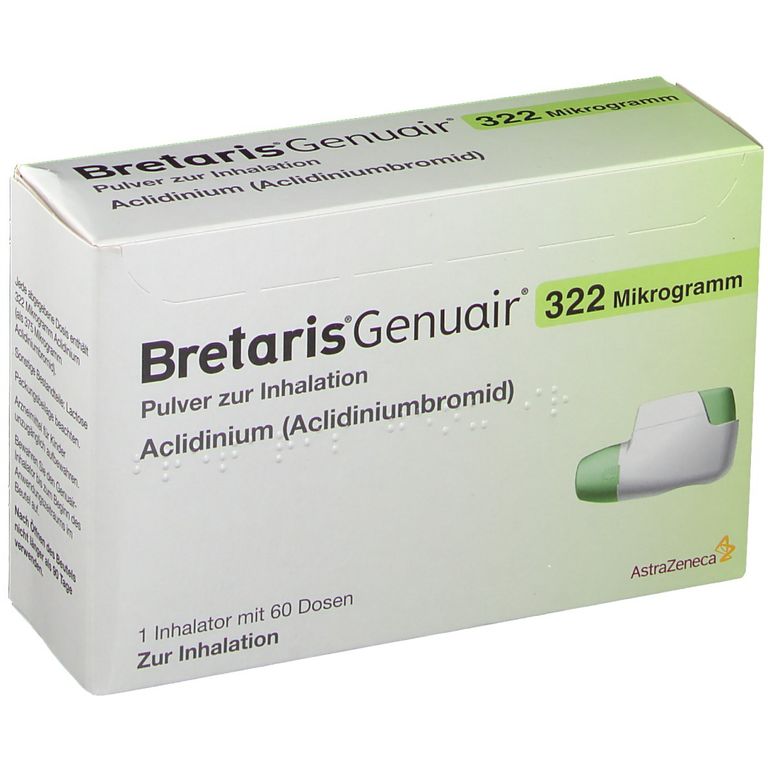 Bretaris® Genuair 322 µg 1 St mit dem E-Rezept kaufen - Shop Apotheke