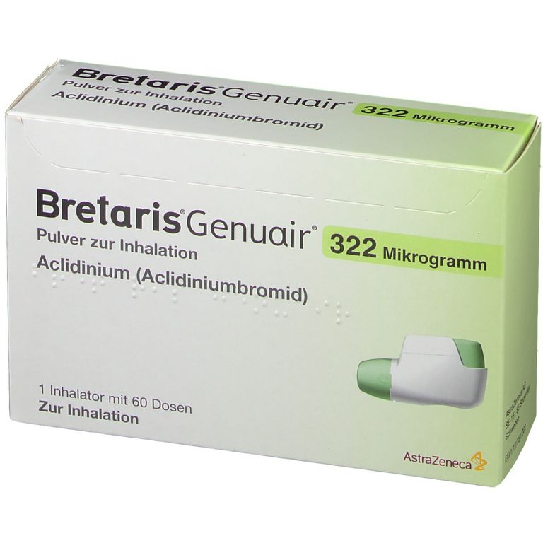 Bretaris® Genuair 322 µg 1 St mit dem E-Rezept kaufen - Shop Apotheke