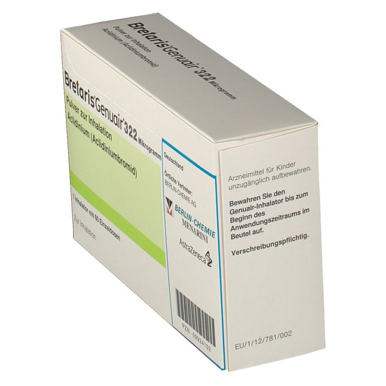 Bretaris® Genuair 322 µg 1 St mit dem E-Rezept kaufen - Shop Apotheke