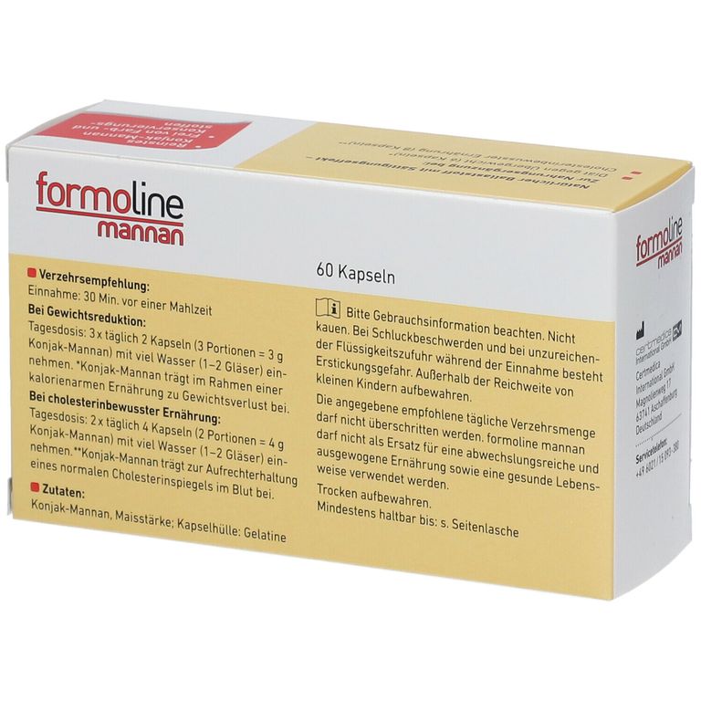 formoline mannan 60 St - Shop Apotheke