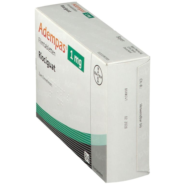 Adempas® 1 mg 84 St mit dem E-Rezept kaufen - Shop Apotheke