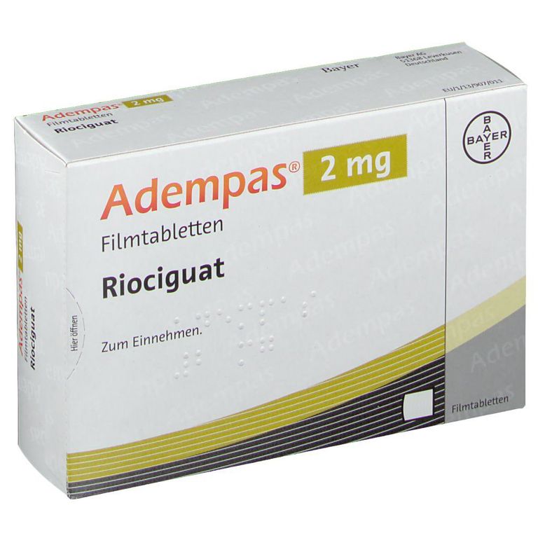 Adempas® 2 mg 42 St mit dem E-Rezept kaufen - Shop Apotheke