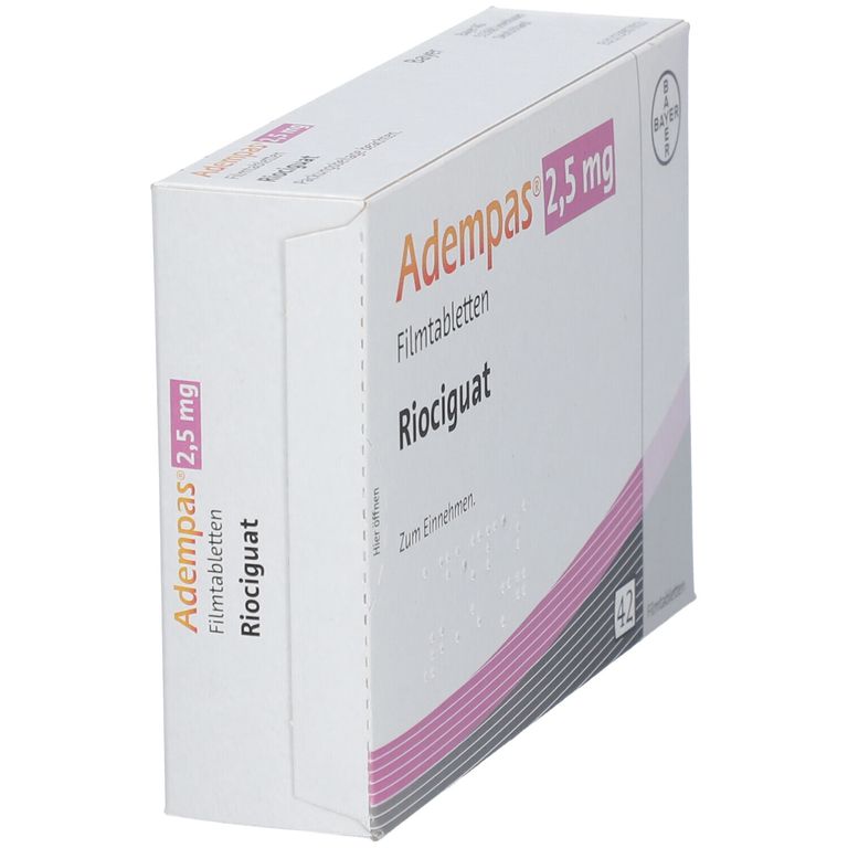 Adempas® 2,5 mg 42 St mit dem E-Rezept kaufen - Shop Apotheke