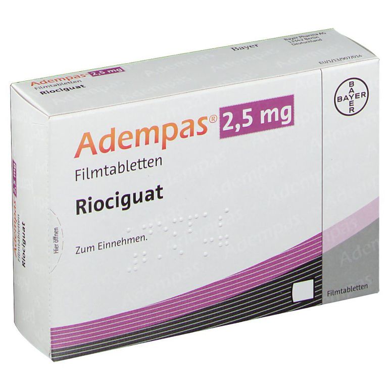 Adempas® 2,5 mg 42 St mit dem E-Rezept kaufen - Shop Apotheke
