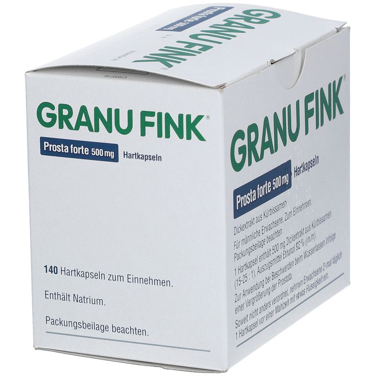 GRANU FINK® Prosta forte 500 mg 140 St - Shop Apotheke