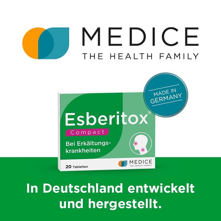 Esberitox COMPACT Tabletten bei Erkältungskrankheiten 20 St - Shop Apotheke