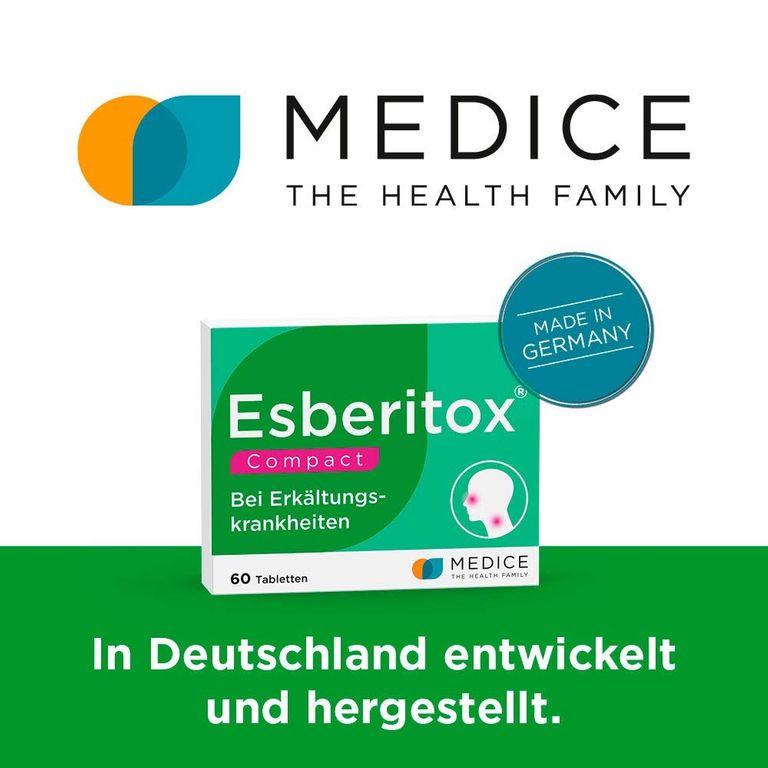 Esberitox COMPACT Tabletten bei Erkältungskrankheiten 60 St - Shop Apotheke