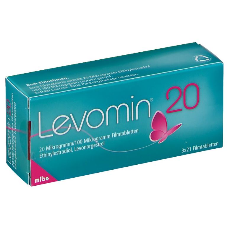 Levomin 20 20 µg/100 µg 3x21 St mit dem E-Rezept kaufen - Shop Apotheke
