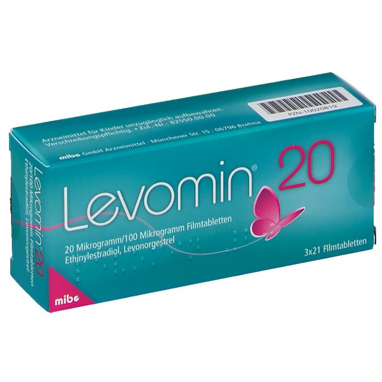 Levomin 20 20 µg/100 µg 3x21 St mit dem E-Rezept kaufen - Shop Apotheke