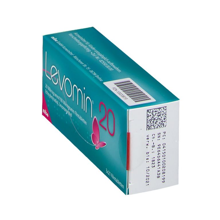 Levomin 20 20 µg/100 µg 3x21 St mit dem E-Rezept kaufen - Shop Apotheke