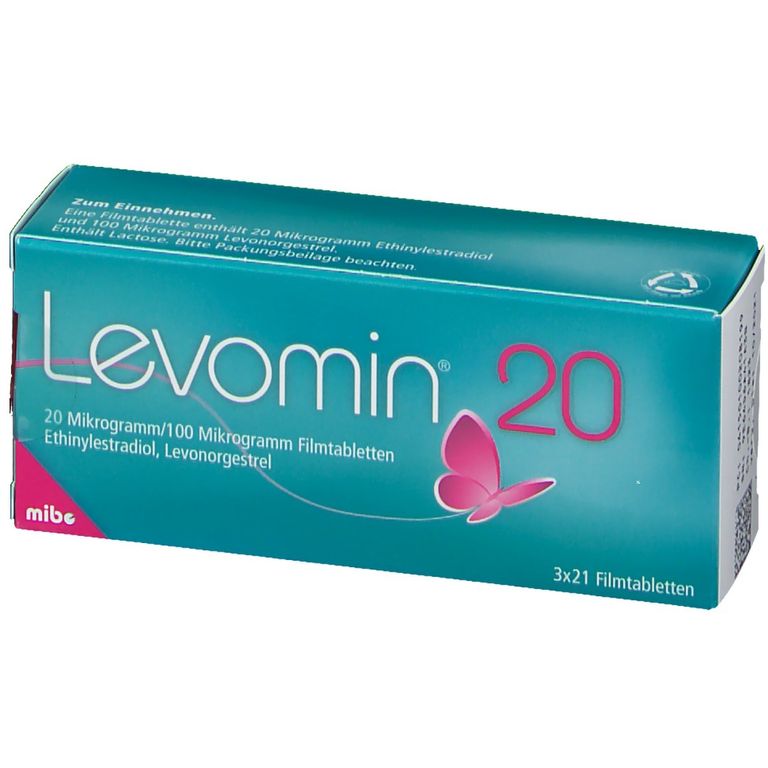 Levomin 20 20 µg/100 µg 3x21 St mit dem E-Rezept kaufen - Shop Apotheke