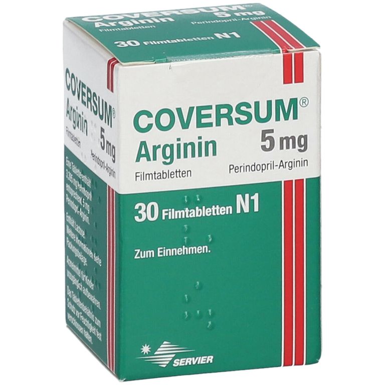 COVERSUM® Arginin 5 mg 30 St mit dem E-Rezept kaufen - Shop Apotheke