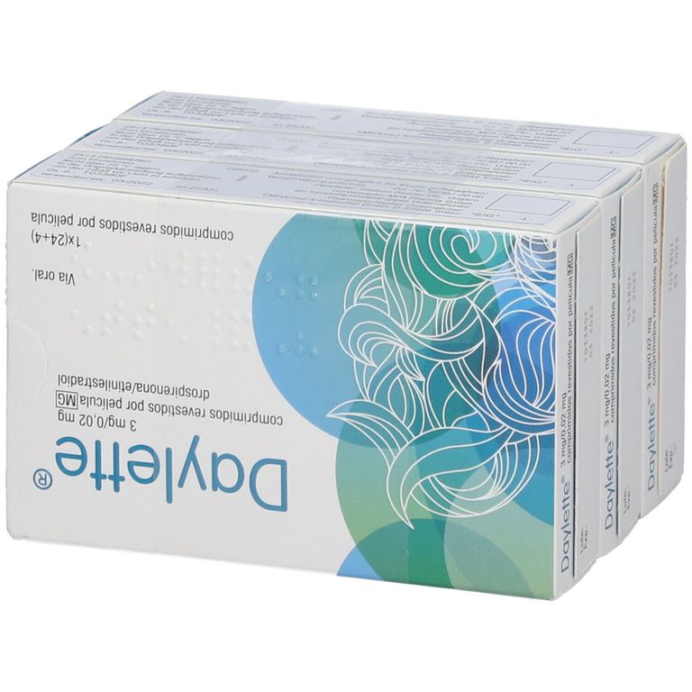 Daylette 0,02 mg/3 mg 3x28 St mit dem E-Rezept kaufen - Shop Apotheke