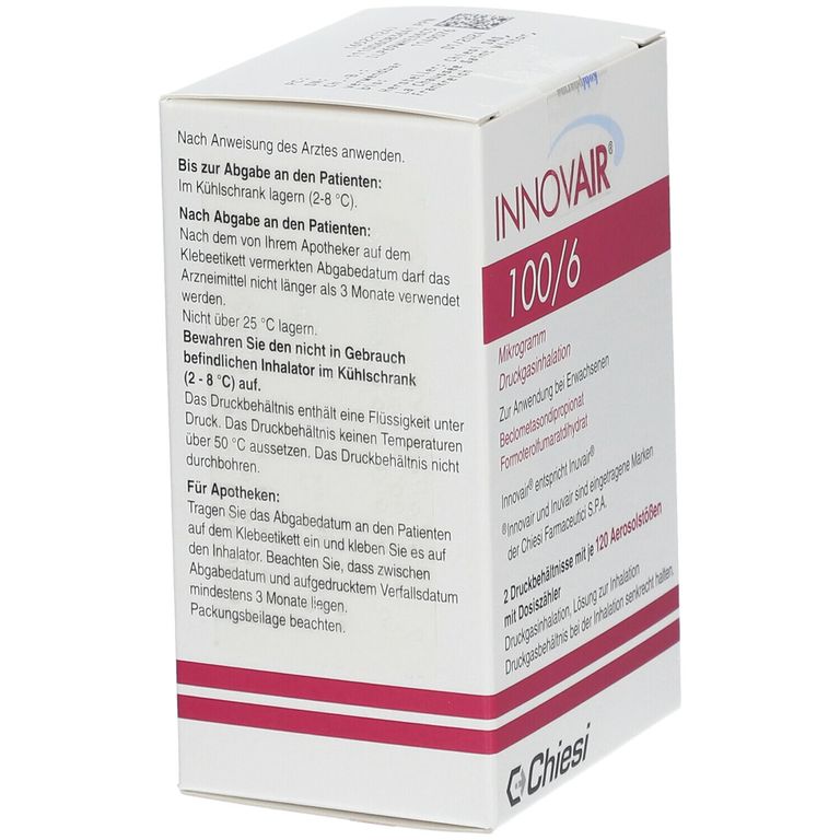 Inuvair 100/6 µg 120 Hub Druckgasinhalat 2 St mit dem E-Rezept kaufen ...