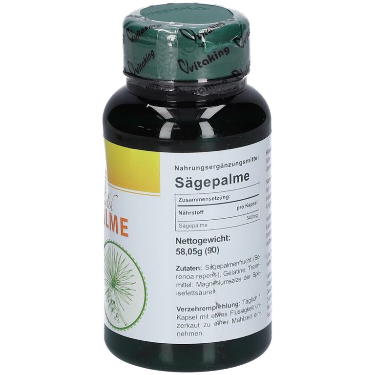 vitaking Men's Health Sägepalme 540 mg 90 St - Shop Apotheke