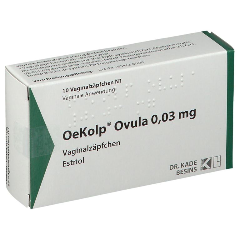 Oekolp® Ovula 0,03 mg 10 St mit dem E-Rezept kaufen - Shop Apotheke
