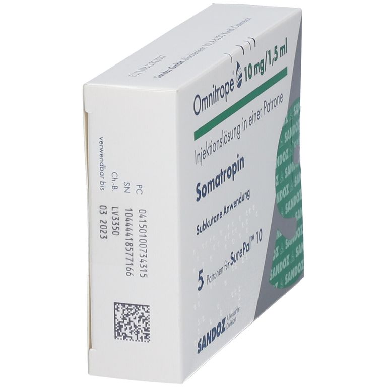 Omnitrope® 10 mg/1,5 ml 5 St mit dem E-Rezept kaufen - Shop Apotheke