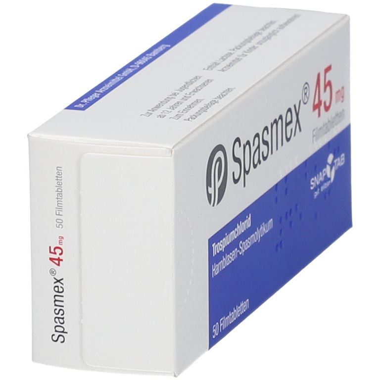 Spasmex® 45 mg 50 St mit dem E-Rezept kaufen - Shop Apotheke