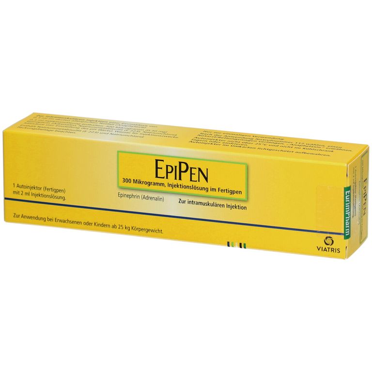 EPIPEN 300 µg Autoinjektor Inj.-Lsg.im Fertigpen 1 St mit dem E-Rezept ...