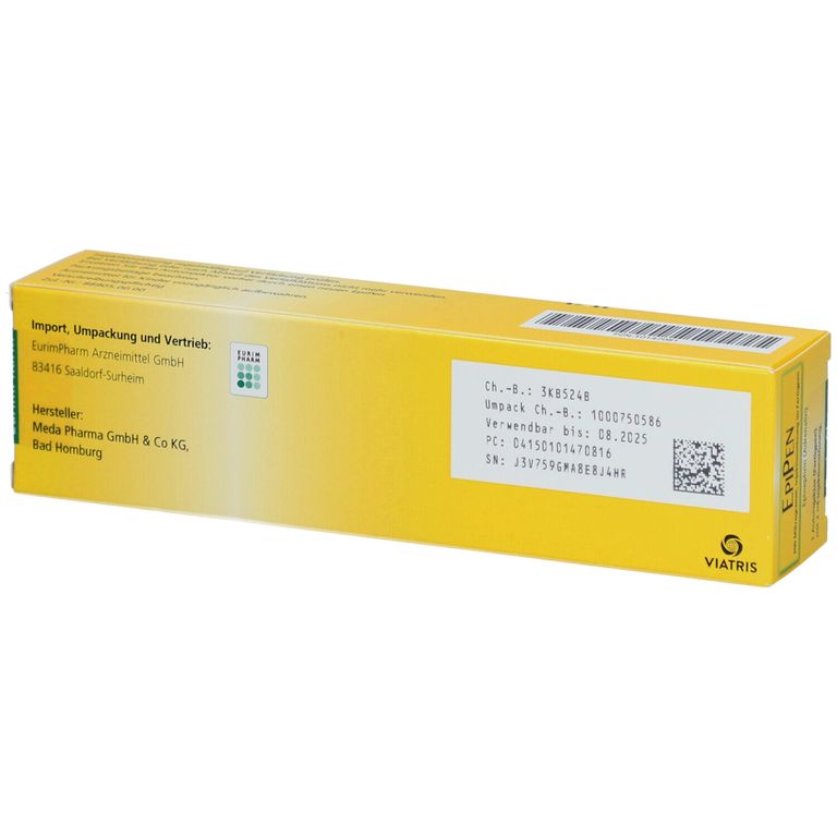 EPIPEN 300 µg Autoinjektor Inj.-Lsg.im Fertigpen 1 St mit dem E-Rezept ...