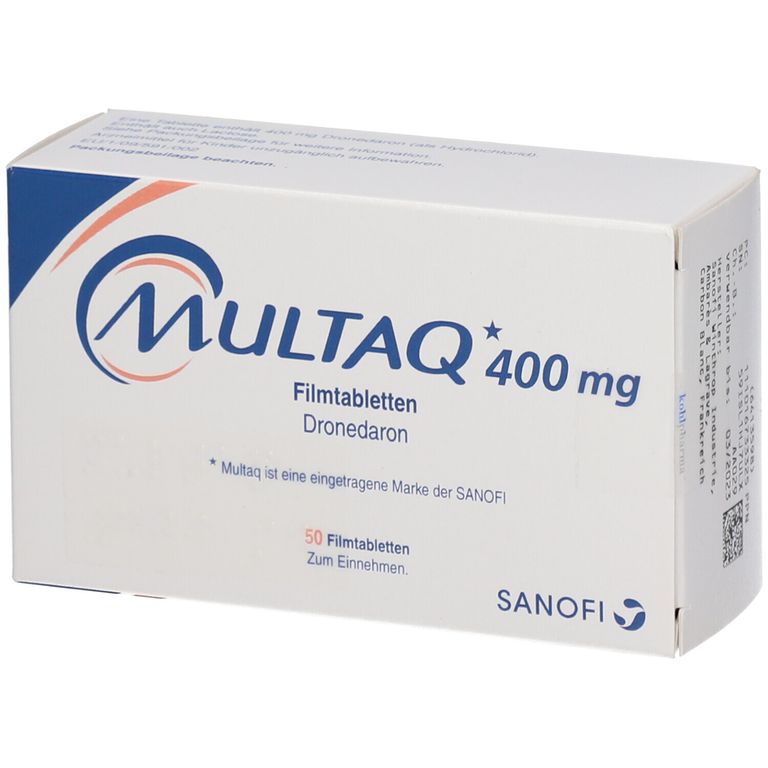 Multaq 400 mg 50 St mit dem E-Rezept kaufen - Shop Apotheke