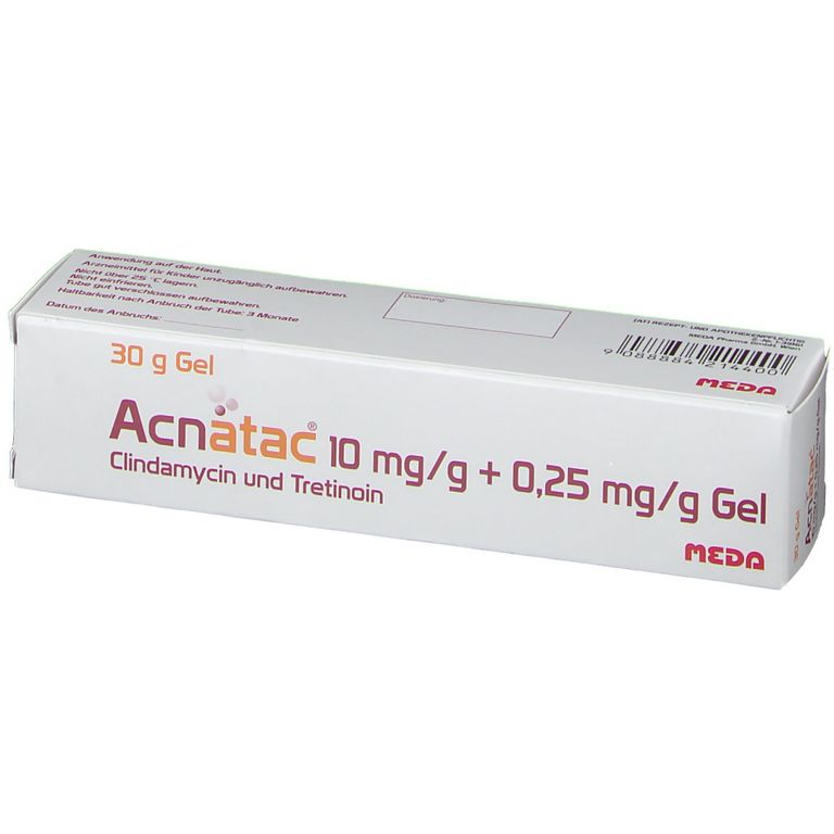 Acnatac® 10 mg/g + 0,25 mg/g 30 g mit dem E-Rezept kaufen - Shop Apotheke