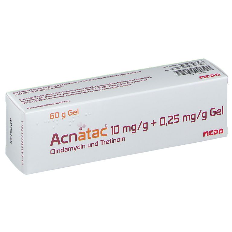 Acnatac® 10 mg/g + 0,25 mg/g 60 g mit dem E-Rezept kaufen - Shop Apotheke