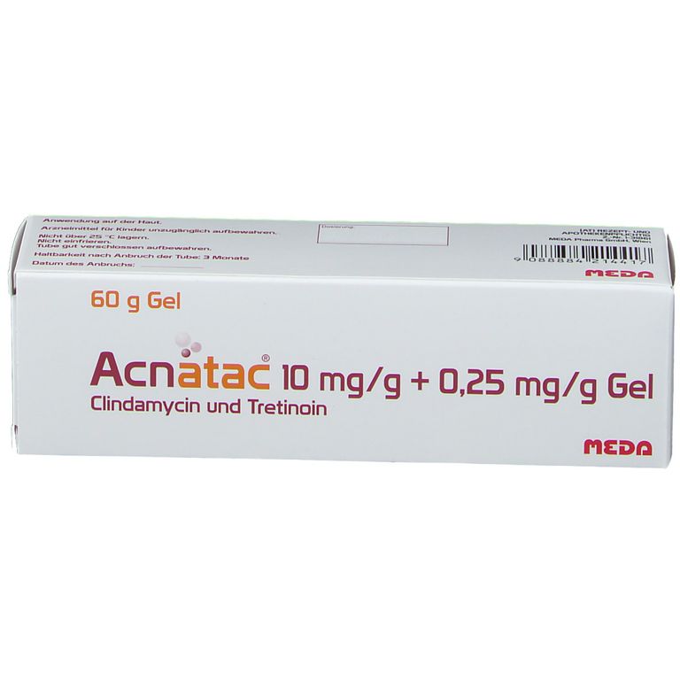 Acnatac® 10 mg/g + 0,25 mg/g 60 g mit dem E-Rezept kaufen - Shop Apotheke