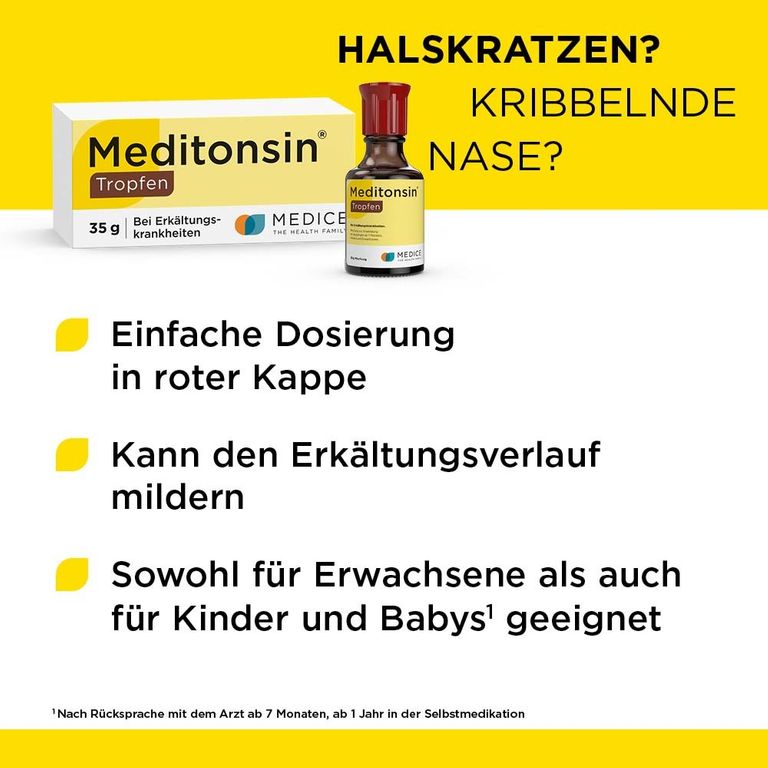 Meditonsin® Tropfen bei ersten Anzeichen einer Erkältung 35 g - Shop ...