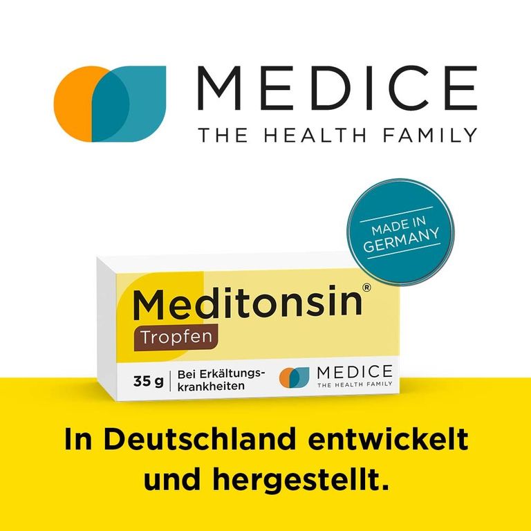 Meditonsin® Tropfen bei ersten Anzeichen einer Erkältung 35 g - Shop ...