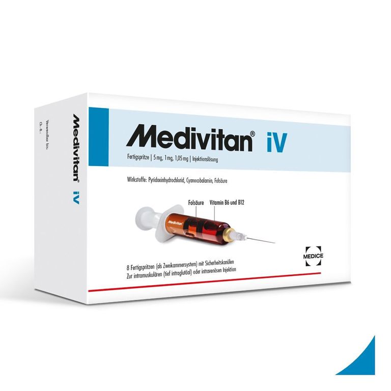 Medivitan iV 8 Fertigspritzen bei Vitamin B-Mangel 8 St - Shop Apotheke