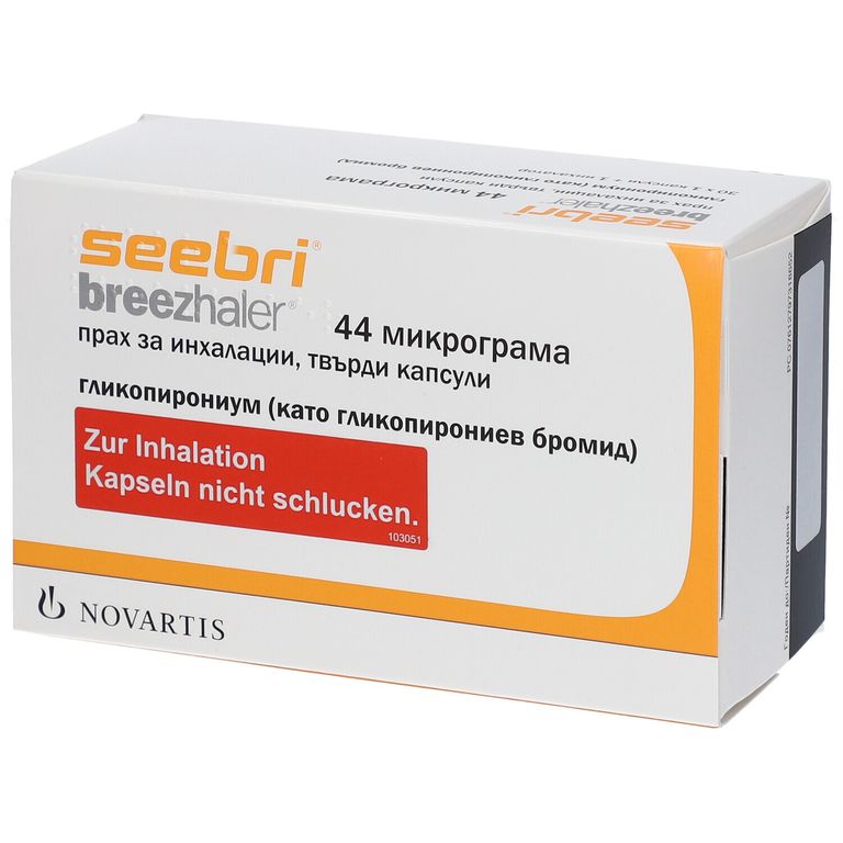 Seebri Breezhaler 44 µg 30 St mit dem E-Rezept kaufen - Shop Apotheke