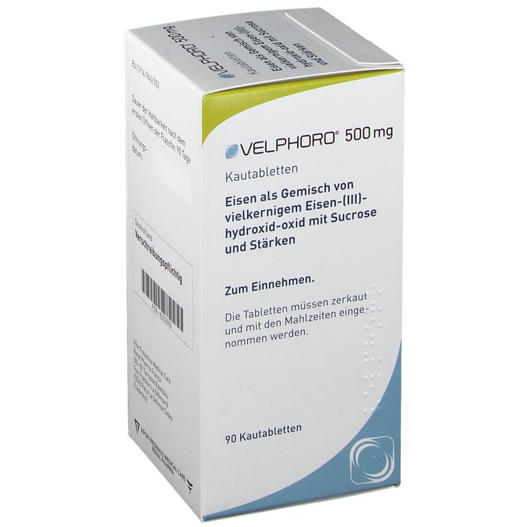 VELPHORO® 500 mg 90 St mit dem E-Rezept kaufen - Shop Apotheke