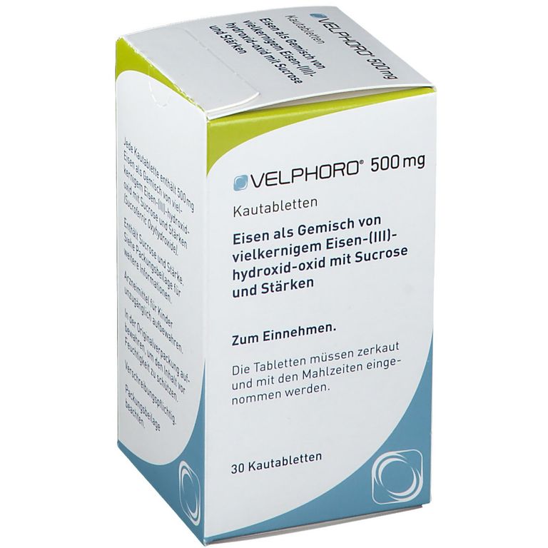 VELPHORO® 500 mg 30 St mit dem E-Rezept kaufen - Shop Apotheke