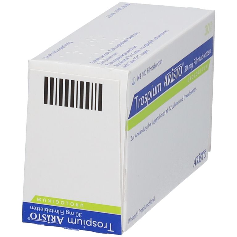 Trospium Aristo® 30 mg 100 St mit dem E-Rezept kaufen - Shop Apotheke