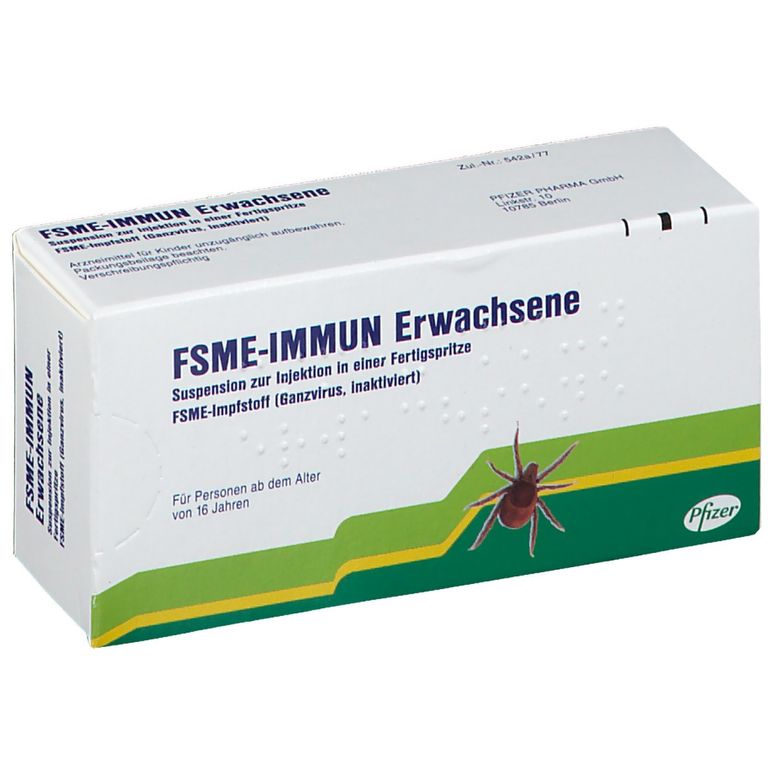 FSME-IMMUN Erwachsene 1 St mit dem E-Rezept kaufen - Shop Apotheke